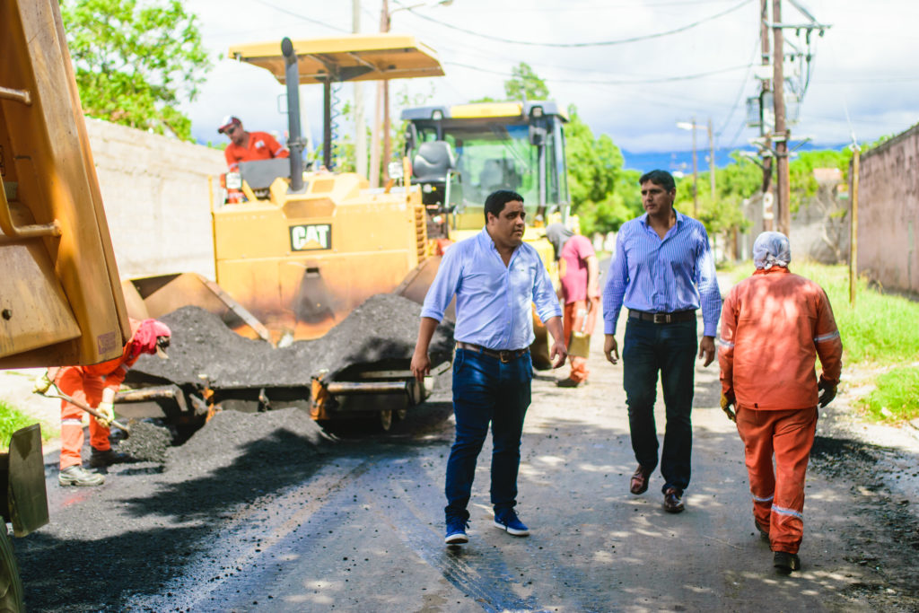 Barrio Luis Franco, con obra de pavimento por finalizar | DATAMARCA